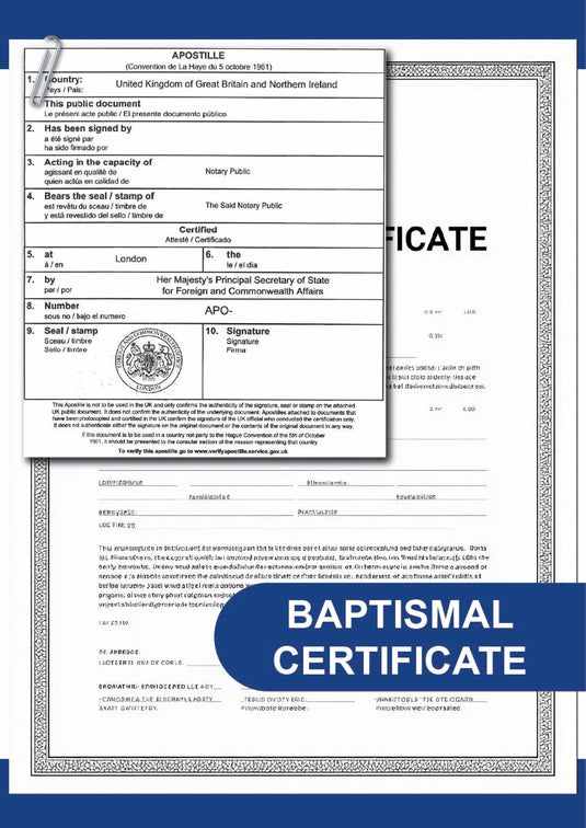 Legalising a UK death certificate for use abroad
